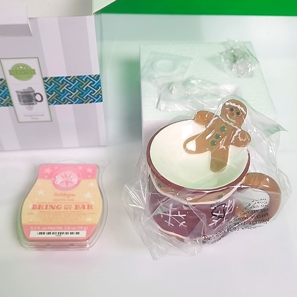 Scentsy | Other | New Scentsy Gingerbread Man Scentsy Warmer And ...